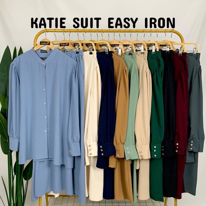 SET PLUS SIZE MURAH WOMEN CANTIK KATIE SUIT IRON LESS - plussize murah ...