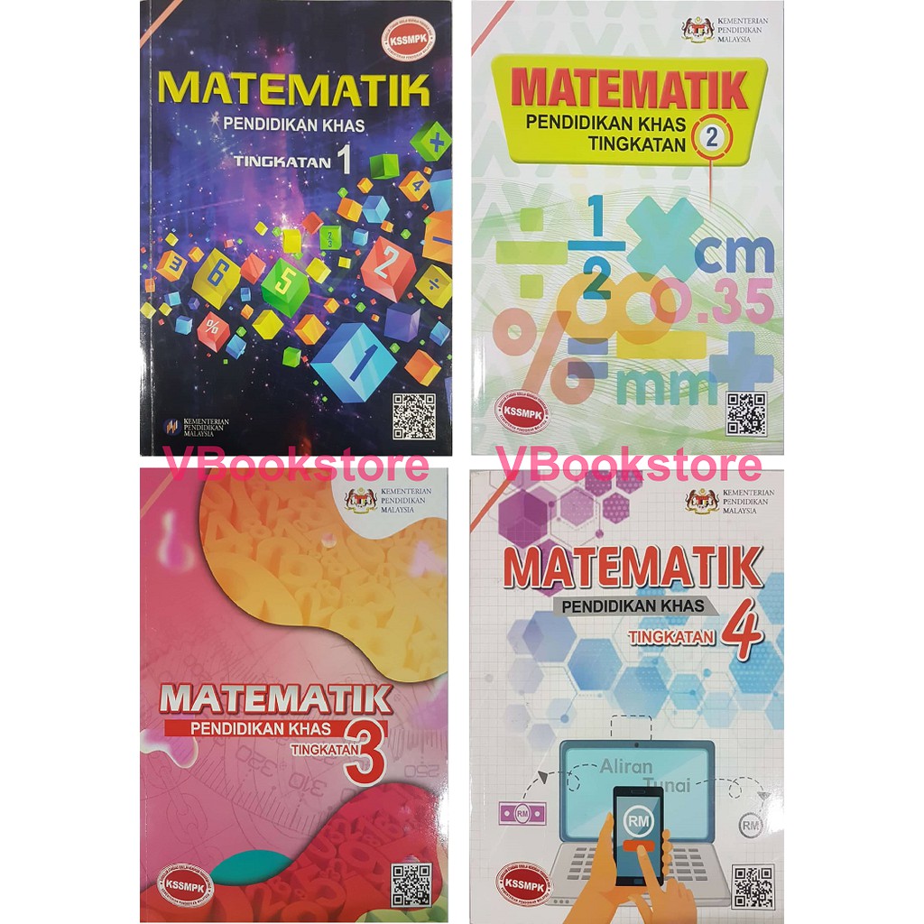 [READY STOCK] BUKU TEKS MATEMATIK PENDIDIKAN KHAS TINGKATAN 1 2 3 4 ...
