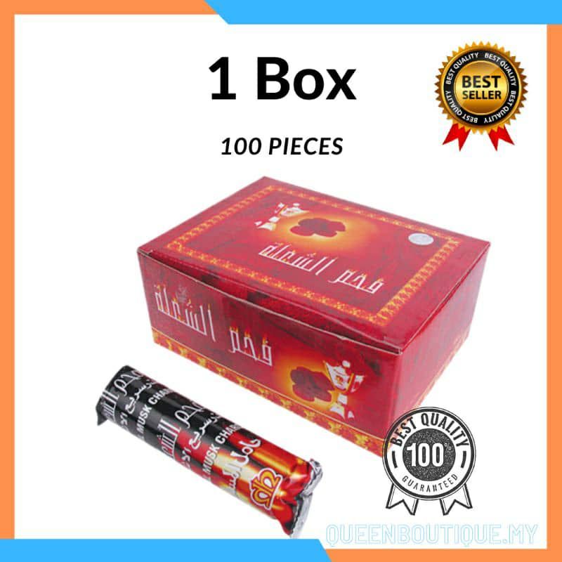 033mm black quick-light easy lite hamil al musk charcoal Arang tablets ...