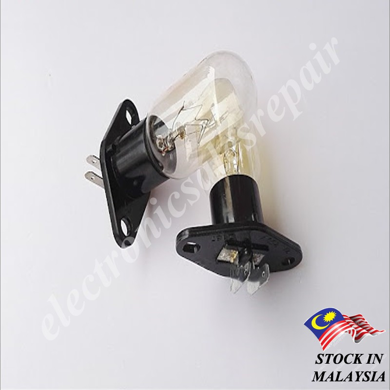 Microwave Ovens Light Bulb Lamp 2A 220V ~ 250V 25W 2 Pins for Most ...