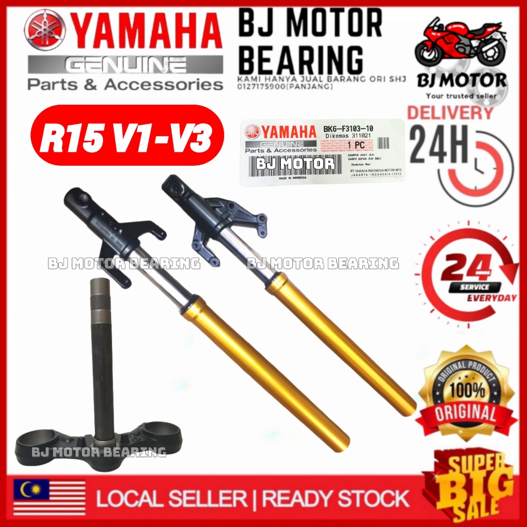 R15 T FORK R15 FORK T FRONT FORK SET R15 UNDER BRACKET TIGA KAKI ...