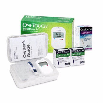 One Touch Select Simple + 75 Strips + 100 Lancets | Shopee Malaysia