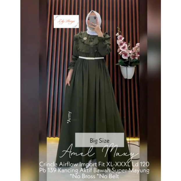 Best Selling Jumbo Robe Amel Maxy by Lily Hasya Robe Jumbo Chest Chest ...