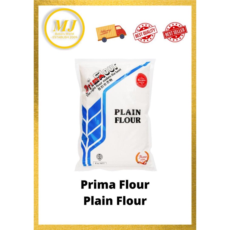 PRIMA PLAIN FLOUR (UNBLEACHED) | Shopee Malaysia
