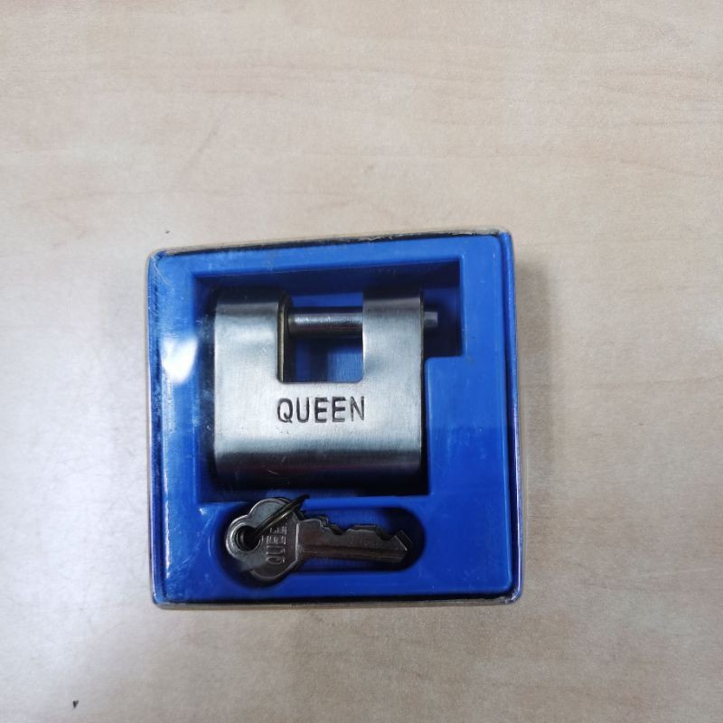 Queen Stainless Steel Armour Plated Padlock 40mm Hl1085A (Local Seller ...