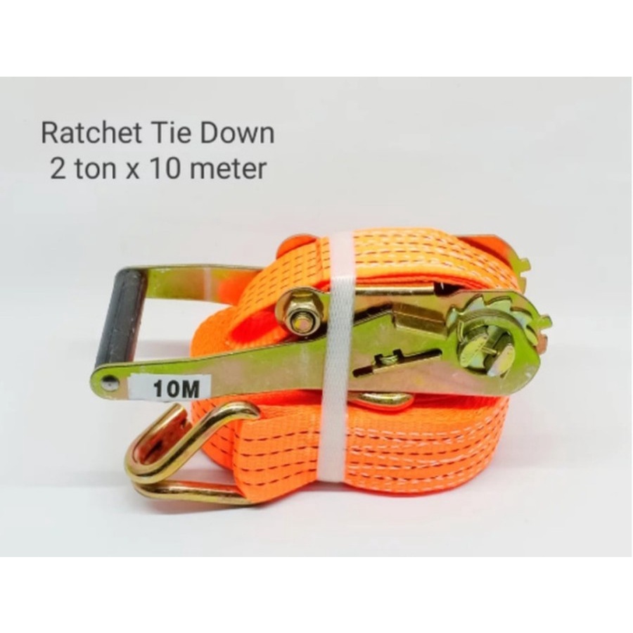 Gladiator Rachet Tie Down 2T X 10M - 2 Ton Luggage Strap | Shopee Malaysia