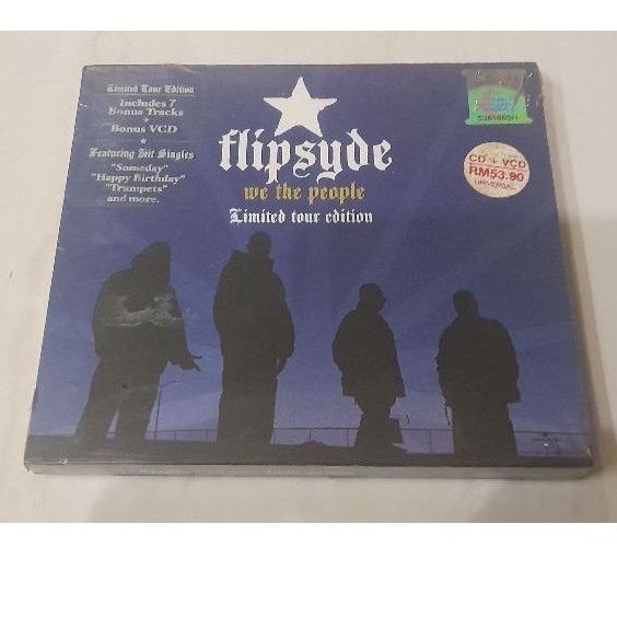 (CD) FLIPSYDE-WE THE PEOPLE(CD+VCD) | Shopee Malaysia