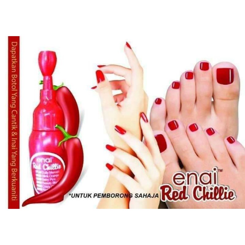 INAI RED CHILI MERAH MENYALA + FREEGIFT😍😍 | Shopee Malaysia