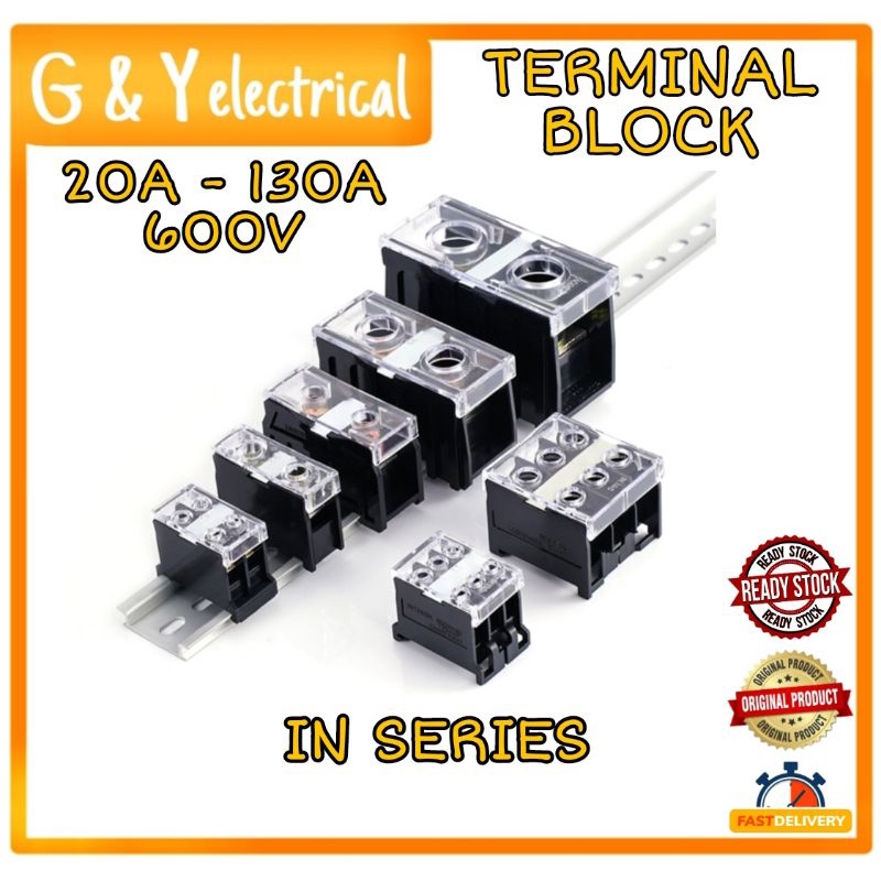 IN Series Terminal Block Din Rail Type [IN12BK/IN13BK/IN20BK/IN30BK ...