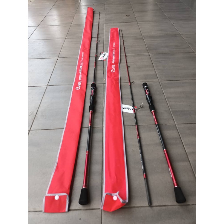 EUPRO RED HUNTER GEN 2 SPINNING FISHING ROD | Shopee Malaysia