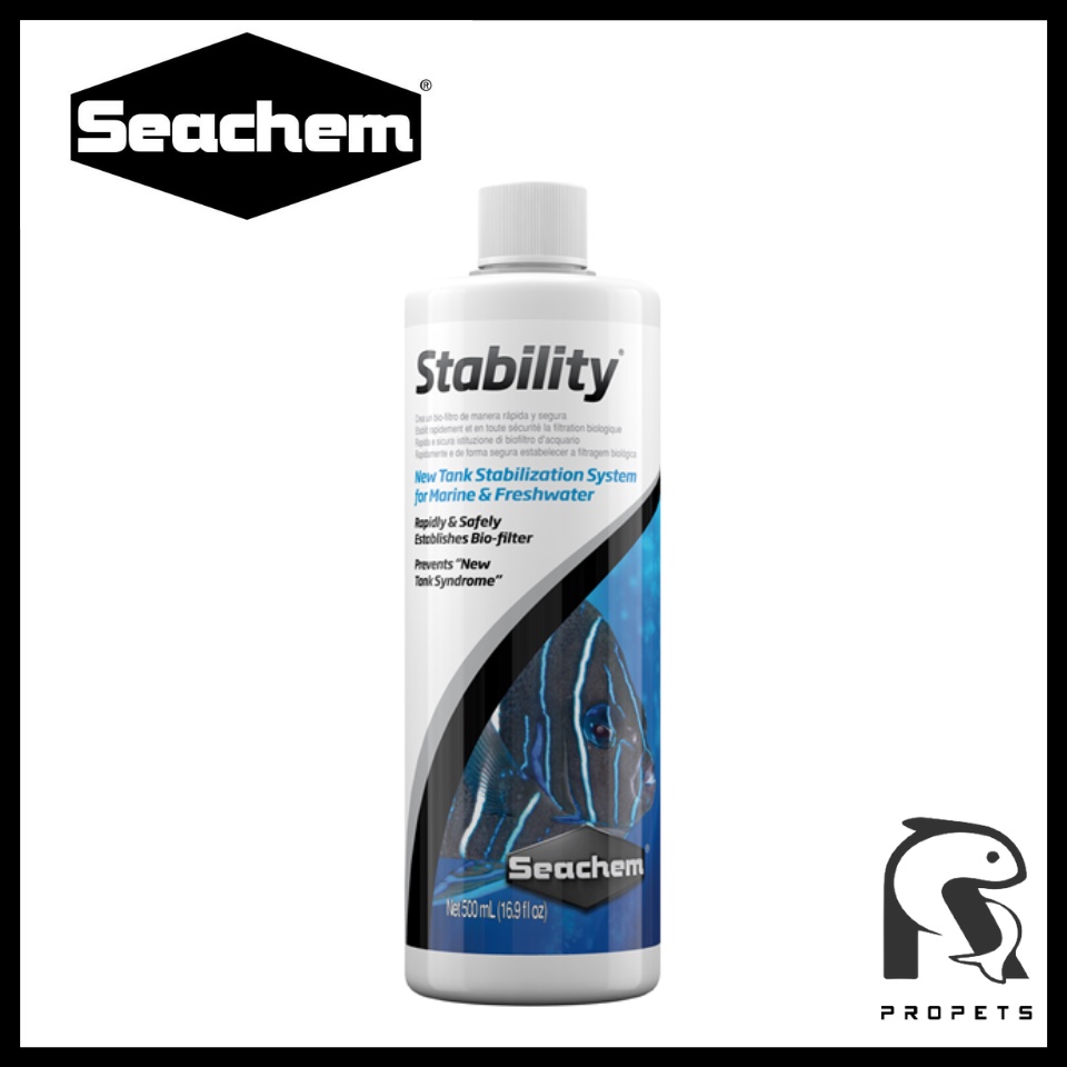 Seachem Stability® | Fish Tank Stabilizer - 500ML | Shopee Malaysia