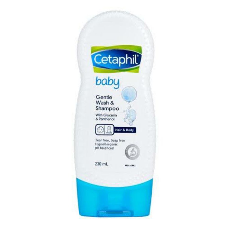 Cetaphil Gentle Wash & Shampoo (230ml) | Shopee Malaysia