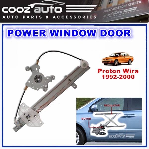 Proton Wira Auto Power Window Gear Regulator Bracket Window Door Gear ...