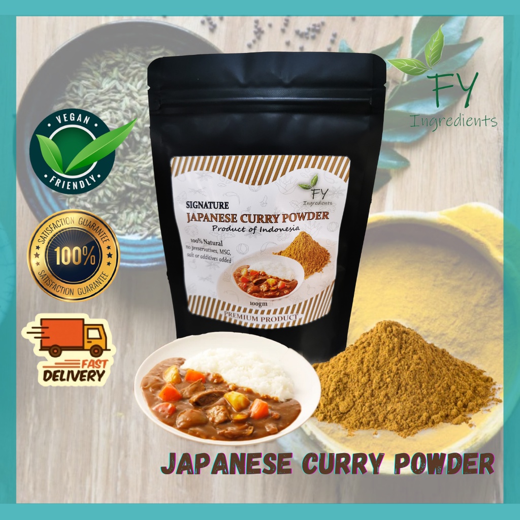 Signature Japanese Curry Powder 日本式咖喱粉 Serbuk Kari Jepun 100g | Shopee ...
