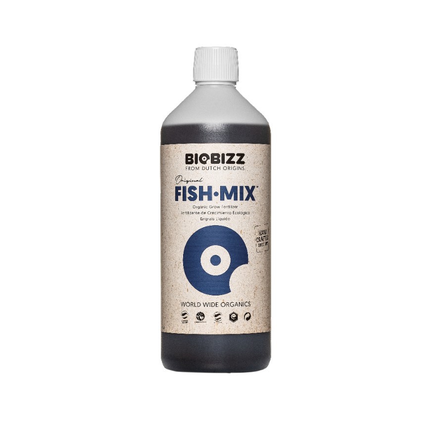 BioBizz Fish Mix 1 Litre (NPK 5-1-4, Soil Beneficial Organism Booster ...