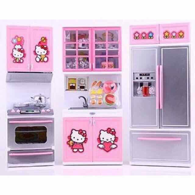 Hello Kitty 3In1 Kitchen Toy Set (Big Size) | Shopee Malaysia