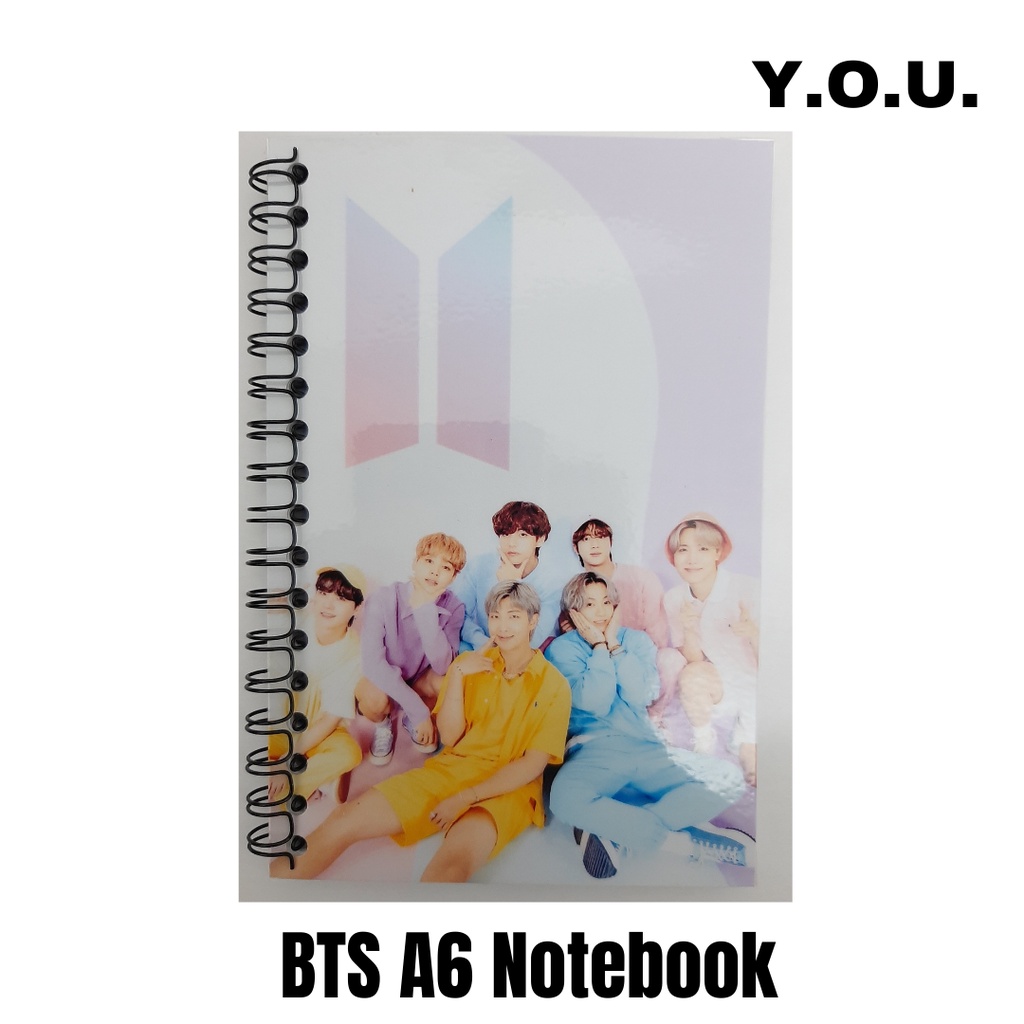 BTS A6 Notebook KPOP Notebook Bangtan RM Jin J-hope Suga Jimin V ...