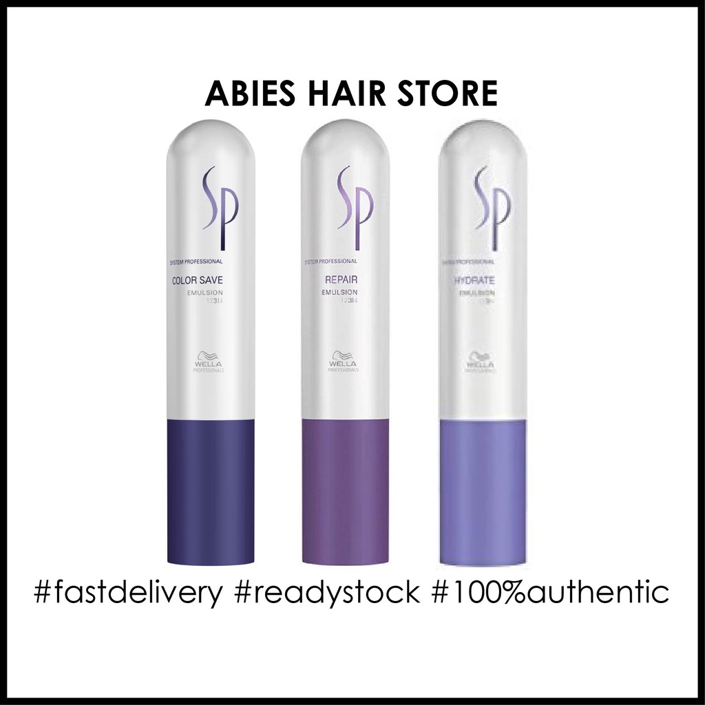 Wella SP Emulsion Treatment (Perm, Repair, Color Save, Hydrate Emulsion ...