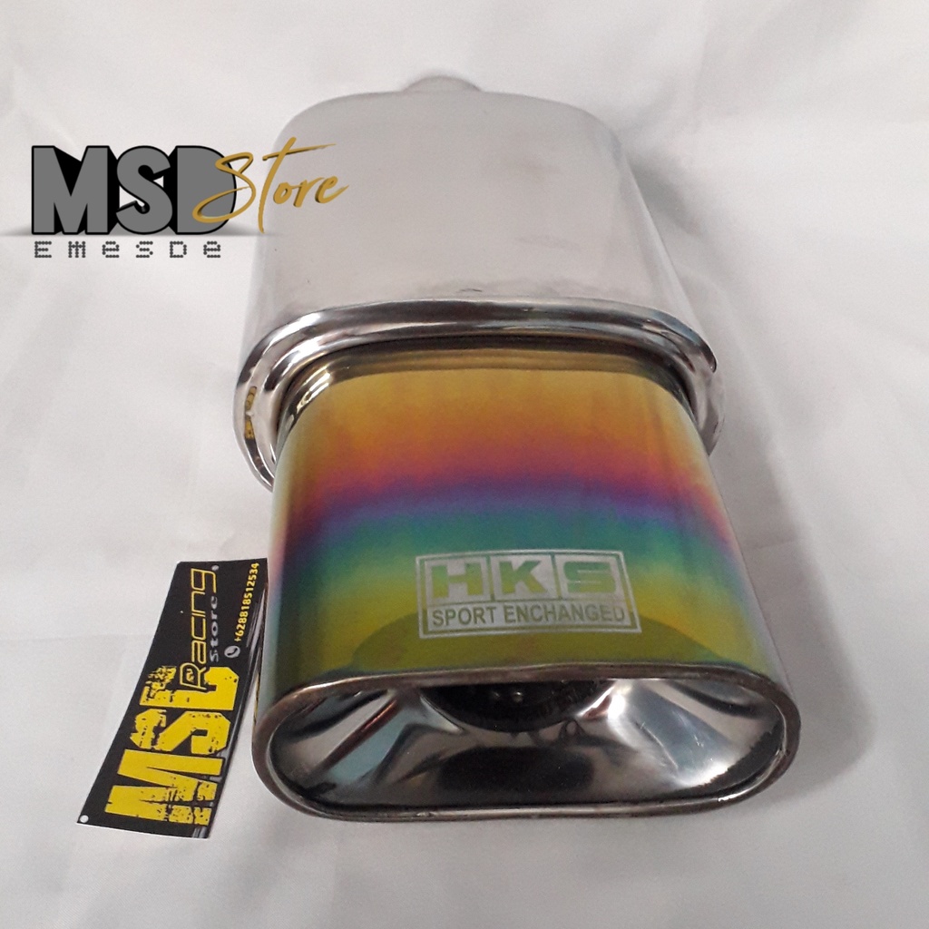 Hks Exhaust Box HKS Car Exhaust FULL STAINLES Sound FULL Of All MANUAL And MATIC Cars | Shopee ...