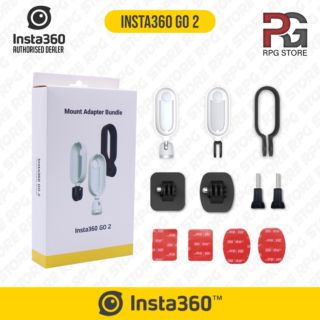 (READY STOCK) - Insta360 GO 2 / GO2 Mount Adapter Bundle | Shopee Malaysia