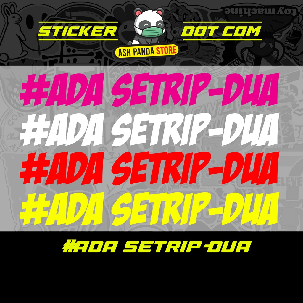 🔥STIKER #ADA SETRIP-DUA / STICKER LORI / STICKER KERETA🔥 | Shopee Malaysia
