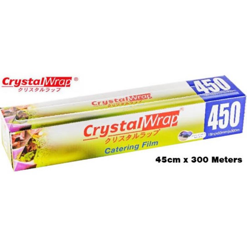 Crystal Wrap 450 W.cutter 18in(450mm) x 300m | Shopee Malaysia