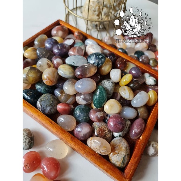 Agate Stones, Purifying Pebbles of All Colors | Shopee Malaysia