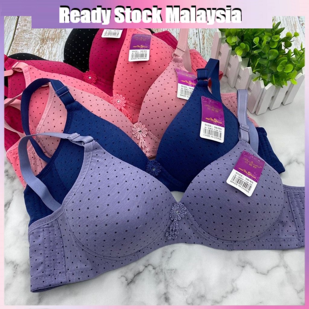Bra Women Wireless Bra Non Wired Bra ABC Cup Baju Dalam Wanita Bra ...