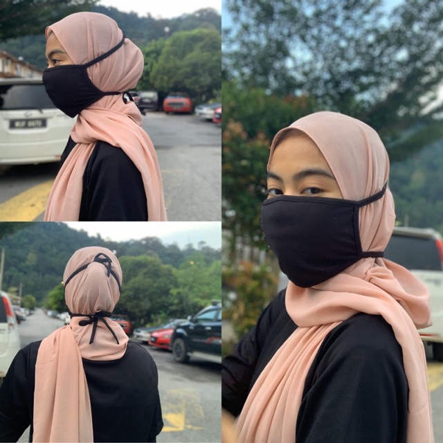 🔥MASK MUSLIMAH antivirus/haze🔥 | Shopee Malaysia