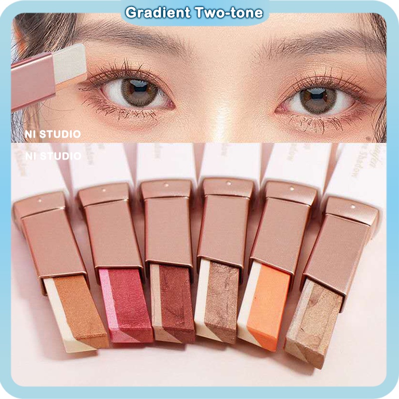 Gradient Two-tone Eyeshadow Stick Waterproof Sweatproof Colourpop ...