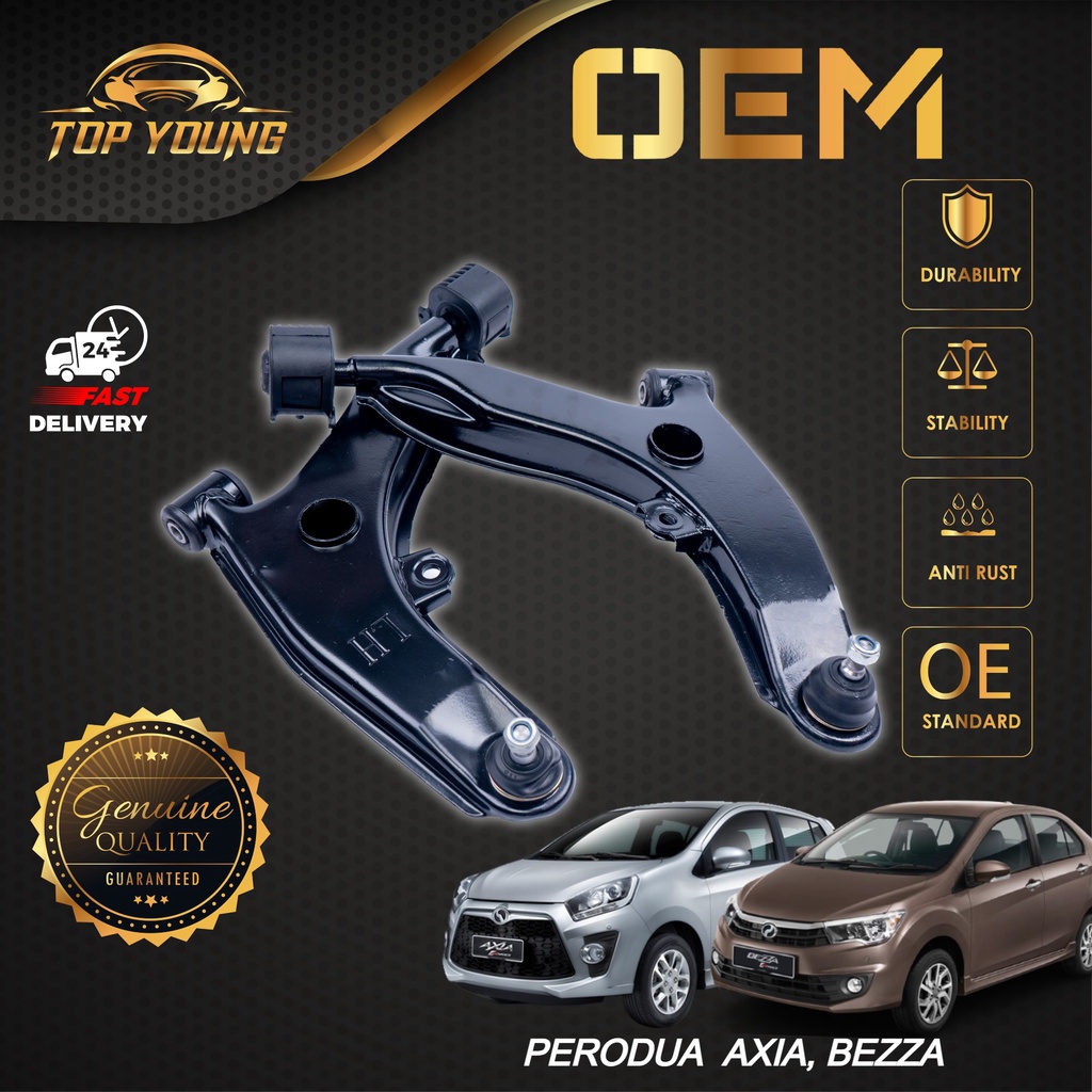 [OEM]PERODUA AXIA, BEZZA - FRONT LOWER ARM | Shopee Malaysia