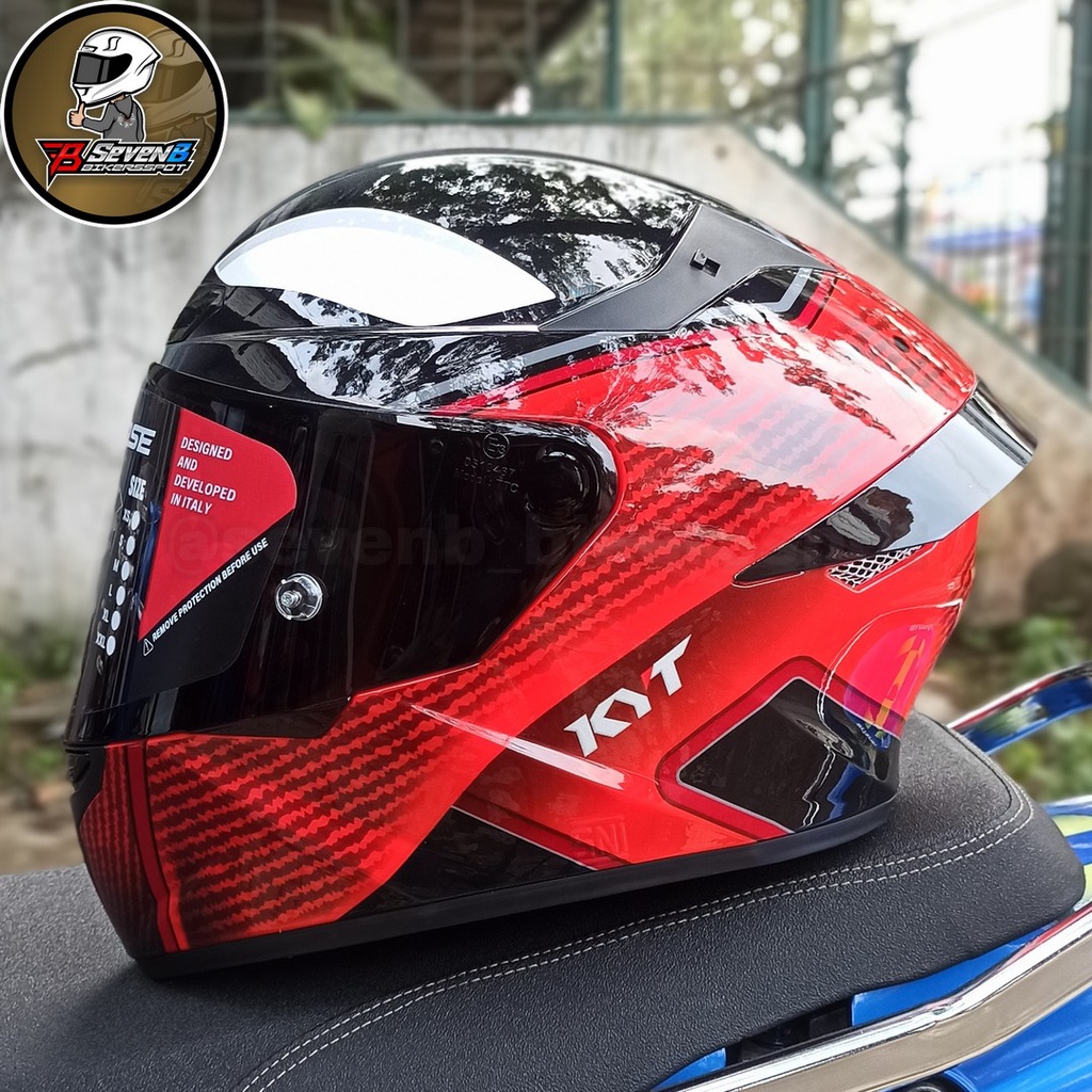 Helmet KYT TT COURSE TTC MARVEL DEADPOOL LIMITED GLOSSY ORIGINAL SNI ...