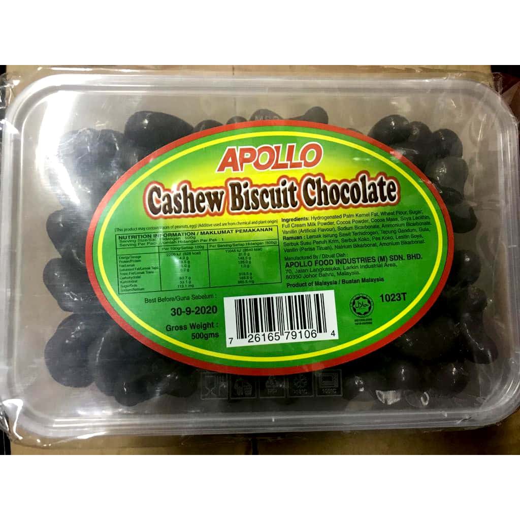 APOLLO CASHEW 500g Chocolate Crisp Snacks | Shopee Malaysia