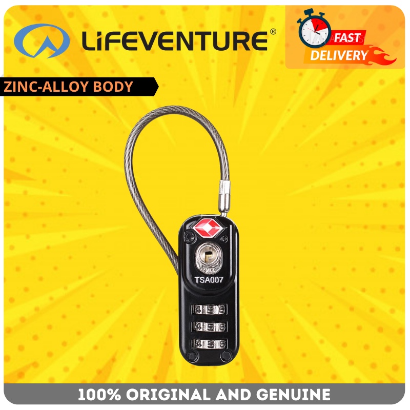 🔥100% ORIGINAL🔥 Lifeventure TSA Zipper Lock | Shopee Malaysia