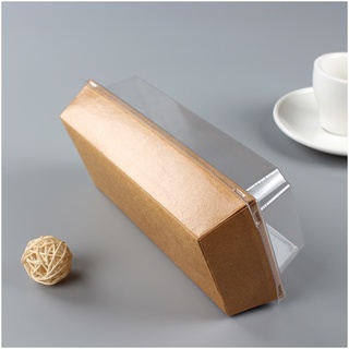 [Premium] Kraft/White Paper Square and Rectangular Cake Box / Sandwich ...
