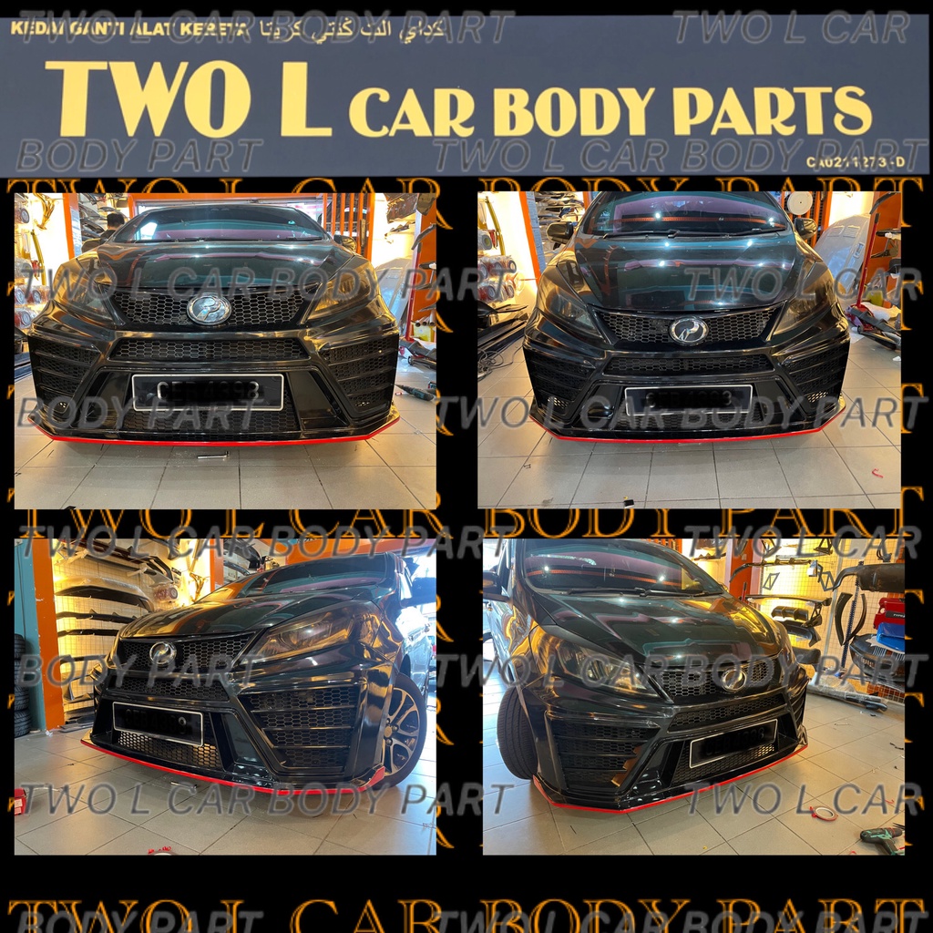 MYVI MG3 2018 FRONT BUMPER GT ADVANCE HARD FIBREGLASS | Shopee Malaysia