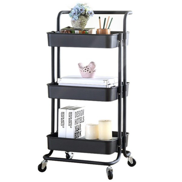 Trolley Rack Troli Barang 3 Tier Trolley Troli 3 Tingkat Trolley ...