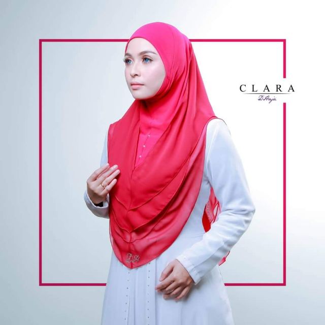 Clara Dhaja Tudung Sarung 💯 Authentic | Shopee Malaysia