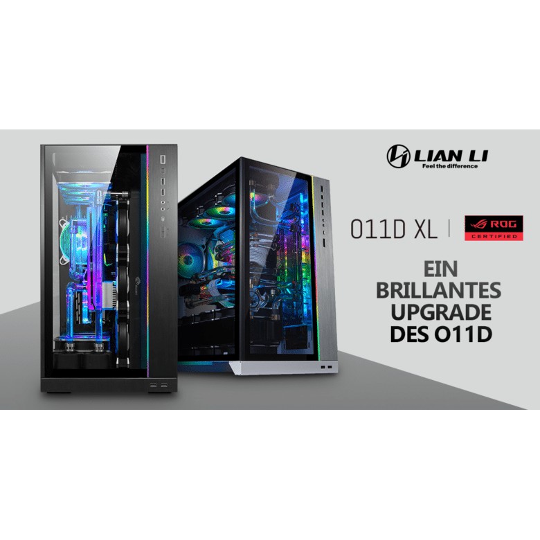 Lian Li PC-011 Dynamic XL (ROG Certified) BLACK/WHITE | Shopee Malaysia
