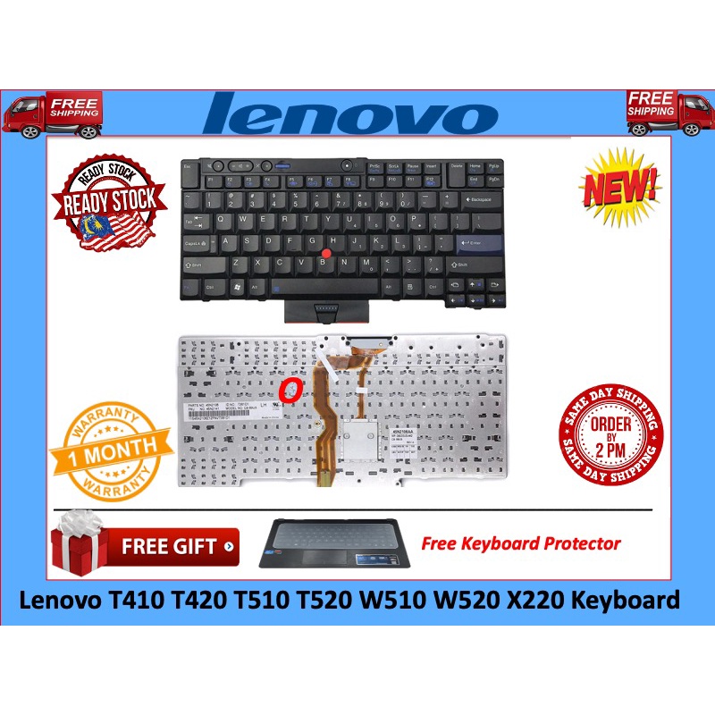 LENOVO Thinkpad T410 T420 T510 T520 W510 W520 X220 Series Laptop ...