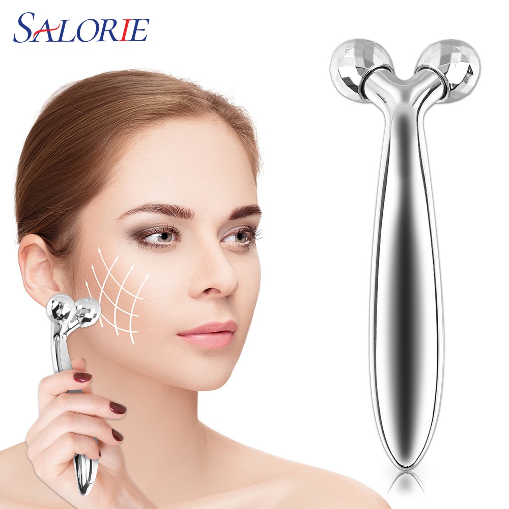 Salorie 3d Massager Roller 360 Rotate Slim Face Full Body Shape