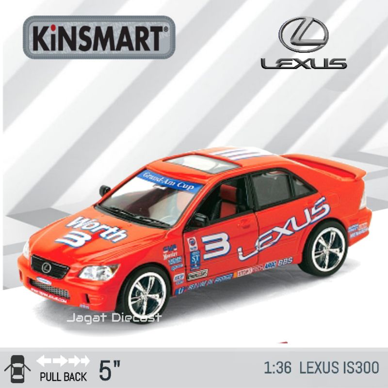 Kinsmart Street Fighter Lexus IS300 Street Fighter Toy Car Jagat ...