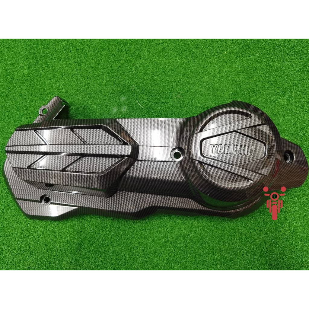 Yamaha NVX 155 V2 Pulley Belting Engine Cover Carbon NVX155 V2 VVA NVX ...