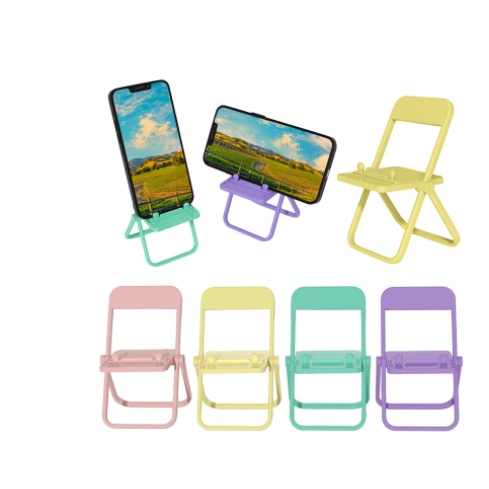 Portable Mini Mobile Phone Stand Desktop Chair Stand Foldable Shrink ...
