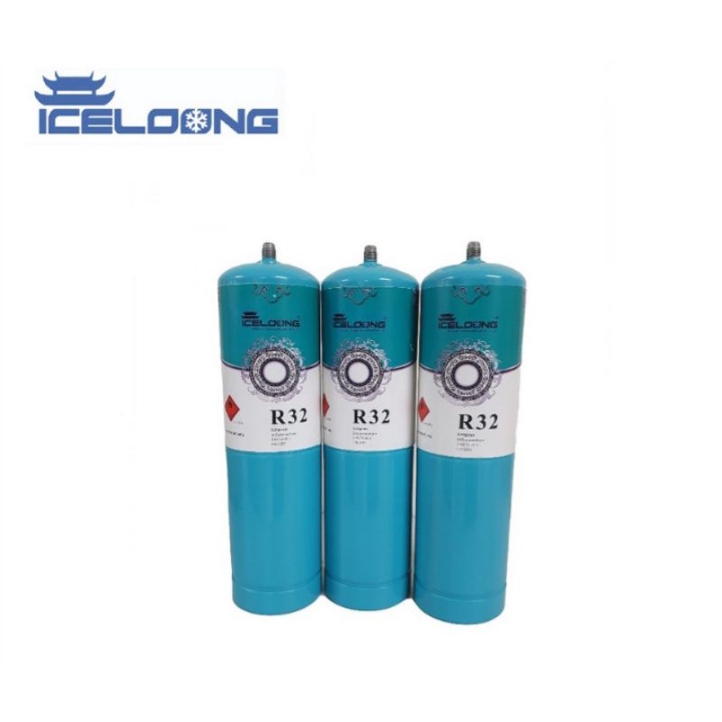 Refrigerant Gas R32 - Brand ICE LOONG 32 (680g) | Shopee Malaysia