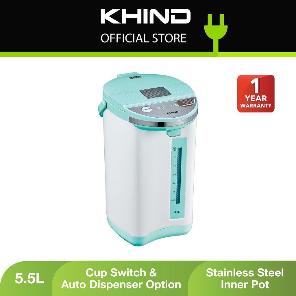KHIND Pot Thermo | Thermo Pot (5.5L) AP550 | Shopee Malaysia