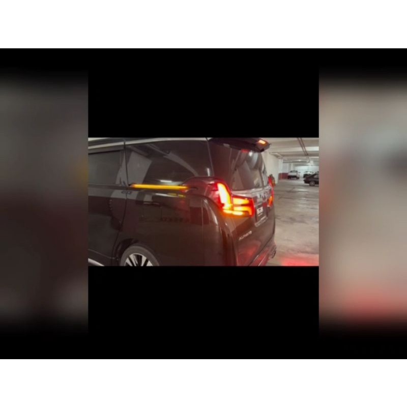 toyota alphard vellfire agh30 rear sliding door signal led running ...