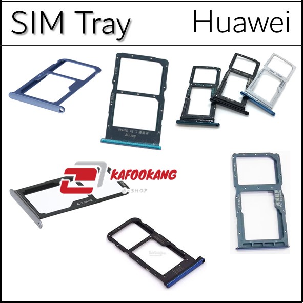 Huawei Honor 9 10 20 Lite 6X 7A 7S 7X 8C 8X Max X6 SIM Card Tray SD ...
