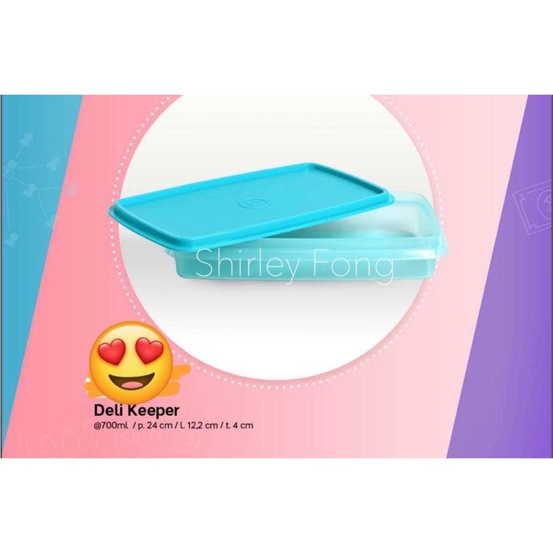Tupperware Deli Keeper 700ml (1pc) | Shopee Malaysia