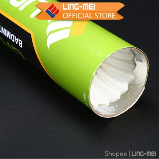 Ling-Mei Shuttlecock Green Badminton Feather Shuttlecock (12 Pcs ...